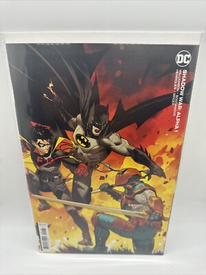 BATMAN SHADOW WAR ALPHA 1 NM 1:25 DAN MORA VARIANT ANGEL BREAKER DC ...
