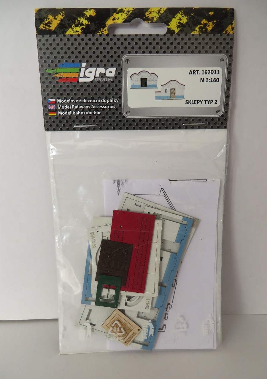 Igra+Model+Railways+Accessories+Kit+162011+Cellar+%2F+Sklepy+Typ+2+N1 ...