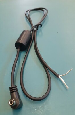 Dc Power Lead 5.5mm X 2.1mm 4.2amp Rated 1mt Long With Ferrite CB/Ham ...