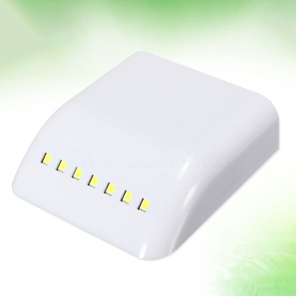 7 LED Cabinet Light Stick-on Motion Sensor Closet Lamps for Cupboard ...