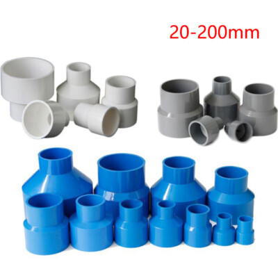 PVC Reducing Pipe Fitting Concentric Reducer Connector Socket Coupling ...