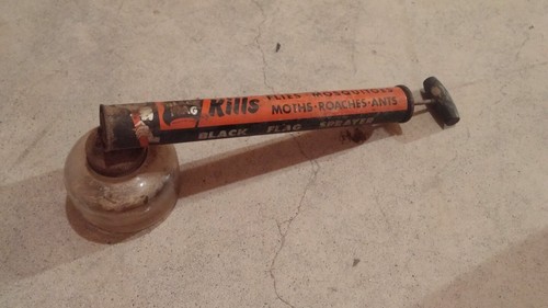 Vintage Black Flag Hand Held Bug Sprayer | eBay