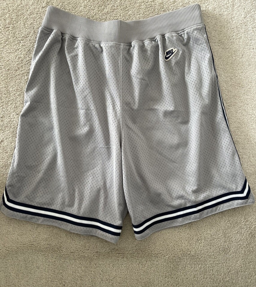 georgetown hoyas basketball shorts large retro nike vintage | eBay