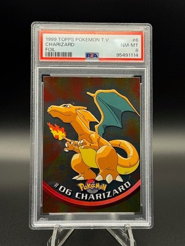 Charizard 1999 topps pokemon Holo Foil TV # 6 | eBay