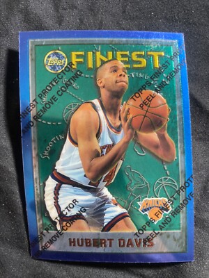 1996 TOPPS FINEST #213 HUBERT DAVIS NM-MT NBA BASKETBALL CARD | eBay