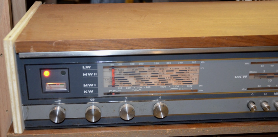 *PHILIPS Logo*RF 22 685/91*Stereo Tuner*ca. 1970*funktioniert*NACHLASS ...