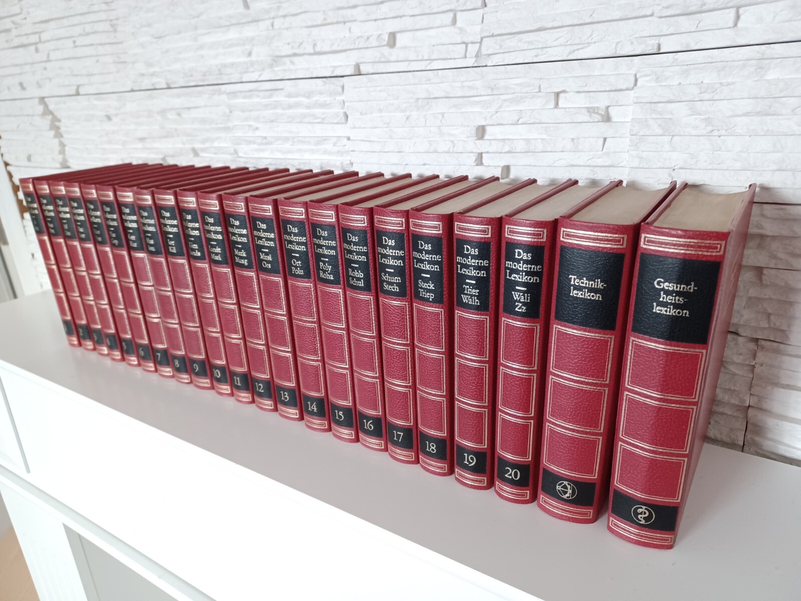 Bertelsmann-Lexikothek Das große moderne Lexikon 22 Bänder (1 - 20 + 2 ...