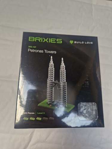 BRIXIES 3D BUILDING BLOCKS 200.147 PETRONAS TOWERS KIT SET 495 PIECES NEW | eBay Australia
