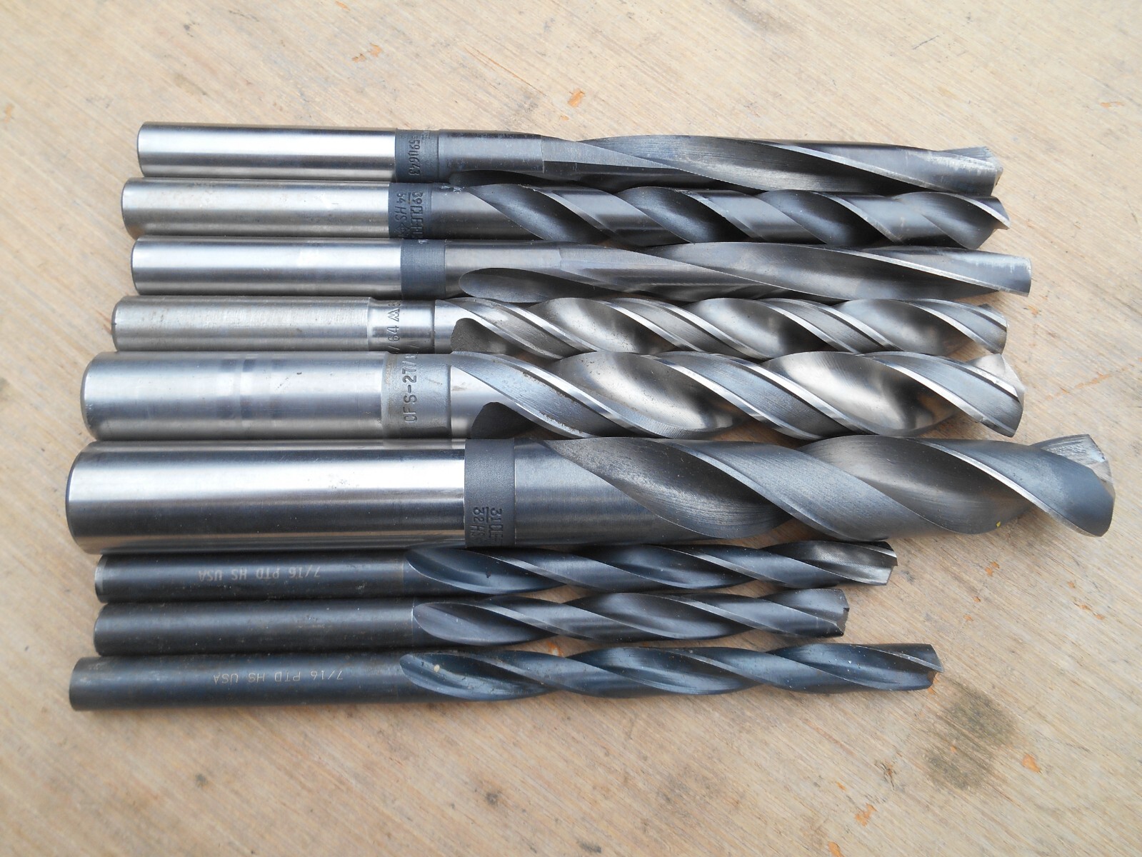 HSS OIL HOLE DRILL LOT OF 9 , 7/16 - 31/32" , CLEVELAND , PTD ,OTHER | eBay