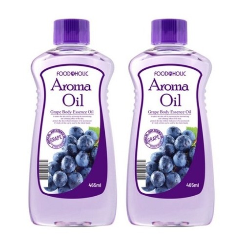 FOODAHOLIC Aroma Oil Grape Body Essence Oil 465ml(15.72oz)x2pcs Korea ...