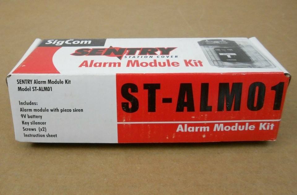 1 NIB SENTRY SIGCOM ST-ALM01 STALM01 ALARM MODULE KIT FOR COVERED PULL ...