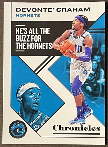 2019-20 Panini- Chronicles Basketball DEVONTE’ GRAHAM Card #48 Hornets ...