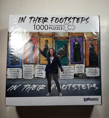 1000 Piece Puzzle - In Their Footsteps - FUNWARES ( New ) | eBay