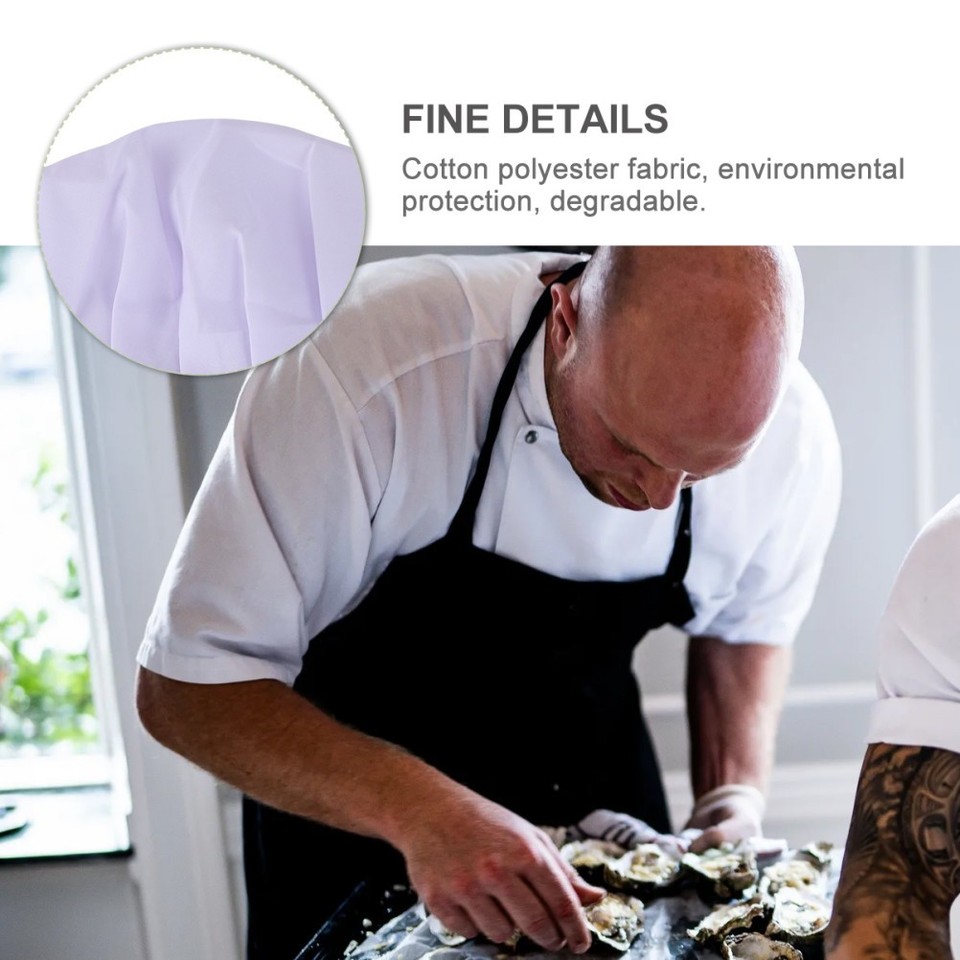 2pcs Hat Restaurant Hat Cook Hat Uniform Hat for Restaurant | eBay ...