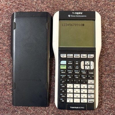 Texas Instruments TI NSPIRE With Ti-84 Plus Keypad - Graphing ...