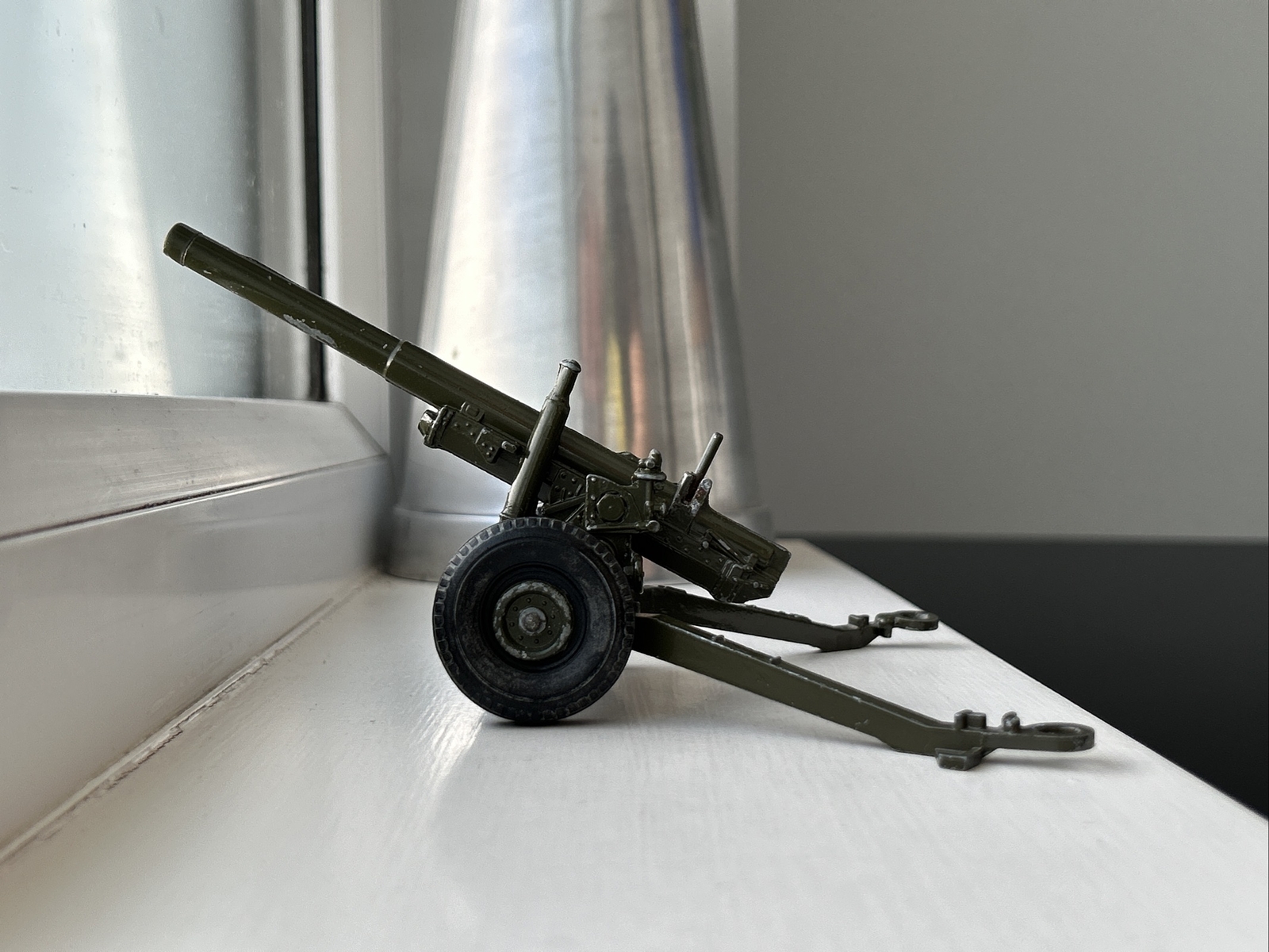 Crescent Toys 1251 British Army Medium Howitzer Gun for sale online | eBay