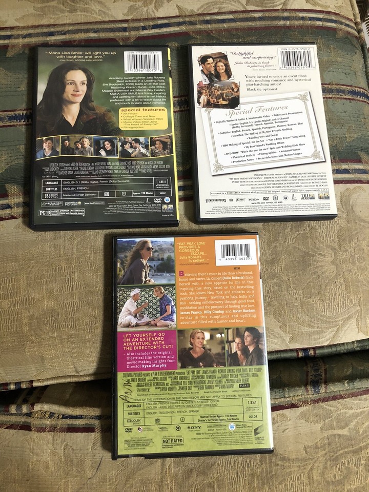Julia Roberts Movie Collection DVDs Good Fully Tested | eBay