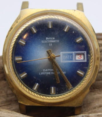 BURGANA BOLIVIA MEN'S WATCH ELECTORMATIC 1j 36.3mm 18.1mm LUG (TL2) | eBay