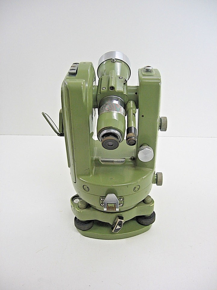 WILD/LEICA T16 (70) THEODOLITE, TRANSIT FOR SURVEYING, HANDLE IS ...