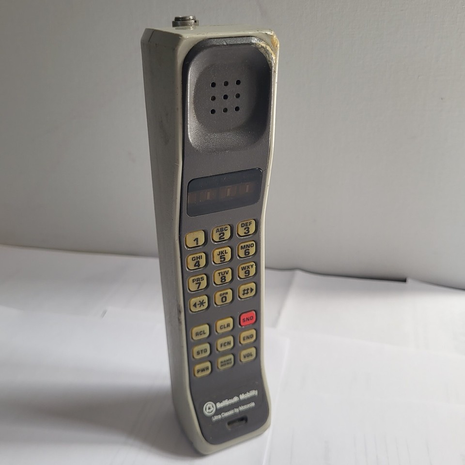 Motorola Ultra Classic II Vintage Mobile Phone Brick Cell Retro TESTED ...