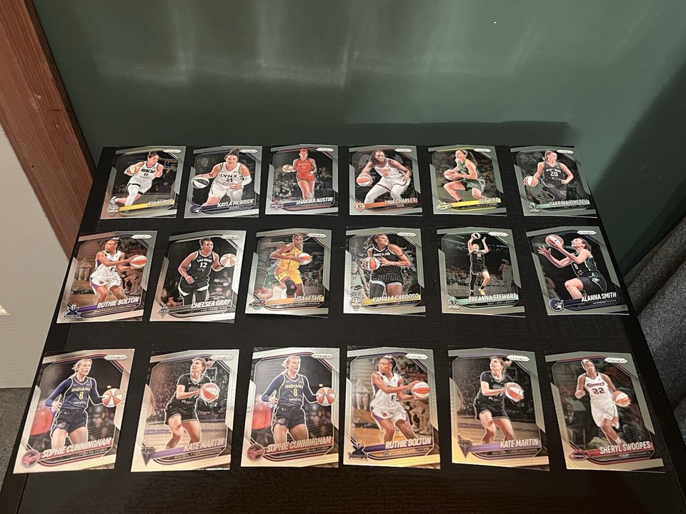 2025 Panini Prizm WNBA Base And Silvers 66 Card Lot See Pics | eBay