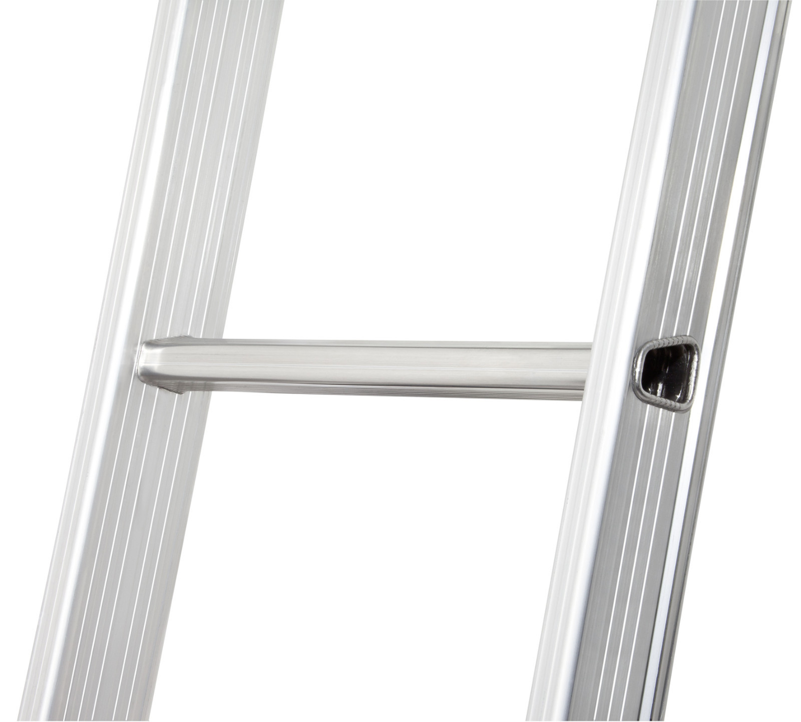 Euroline Aluminium Treppenstehleiter Treppenhausleiter 30576 ...