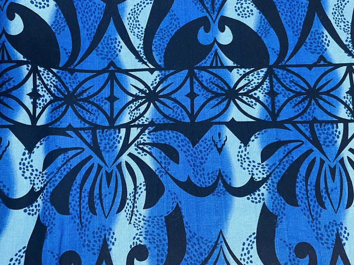 Hawaiian Tribal Print Fabric