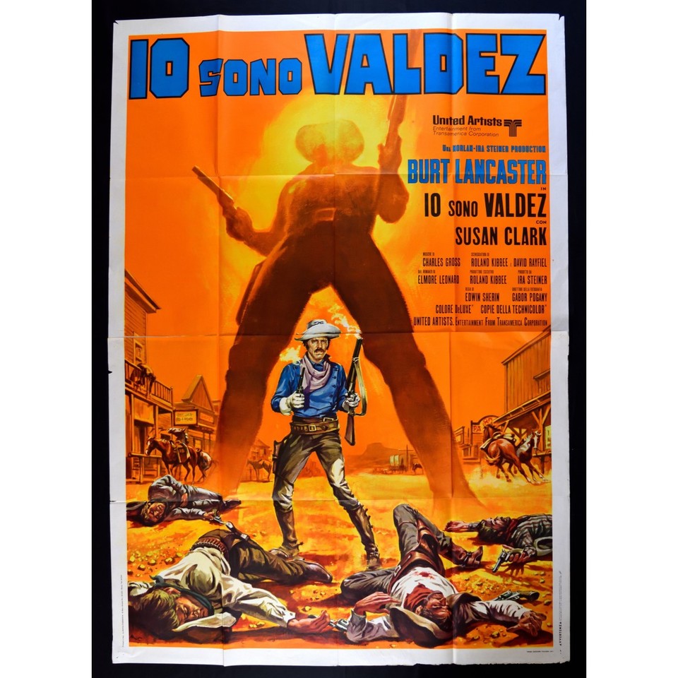 Poster I Am Valdez Burt Lancaster Susan Clark Gross Rayfiel Pogany M340 ...