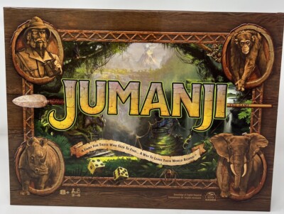 Jumanji The Game Classic Adventure Family Board 2022 Spin Master ...