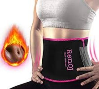 Renoj Waist Trimmer - Size Large Unisex- Black/Pink | eBay