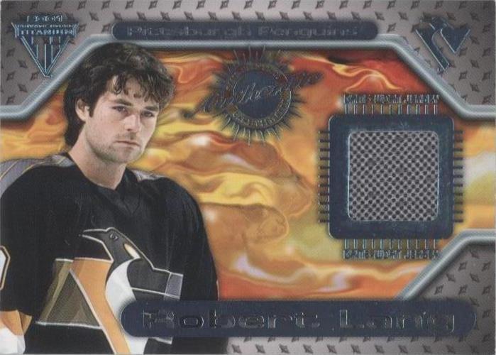 2000-01 Pacific Private Stock Titanium - Game-Used Gear Robert Lang ...