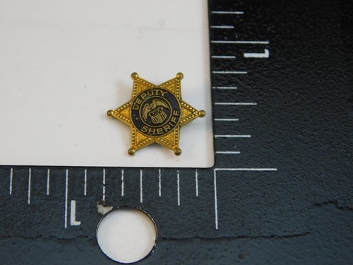 DEPUTY SHERIFF MINI BADGE PIN POLICE | eBay