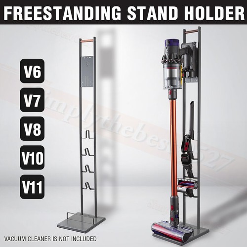 Freestanding Vacuum Stand Rack Cleaner Wire Organiser for Dyson V6 V7 ...