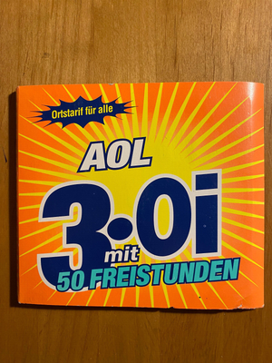 AOL 3.0i Internet Software mit 50 Gratisstunden (für Modem oder ISDN ...