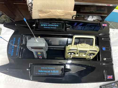 Angling Technics Microcat MK3 HD Bait Boat - Black (MICROCATMK3) | eBay UK