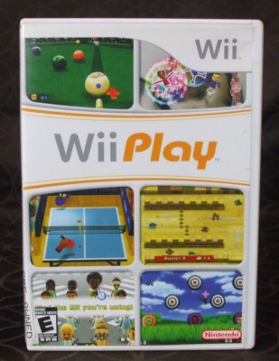 Wii Play 2007, Used (Tested), MANUAL INCLUDED | eBay