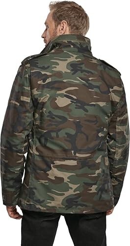 BRANDIT M65 Camo Jacket Mens Field Coat XLarge Removable Lining Urban ...