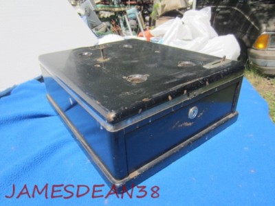 Vintage Indiana Cash Drawer, WOOD, with Bell | eBay