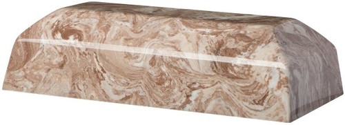 Large/Adult 298 Cubic Inch Cafe Zenith Cultured Marble Cremation Urn ...