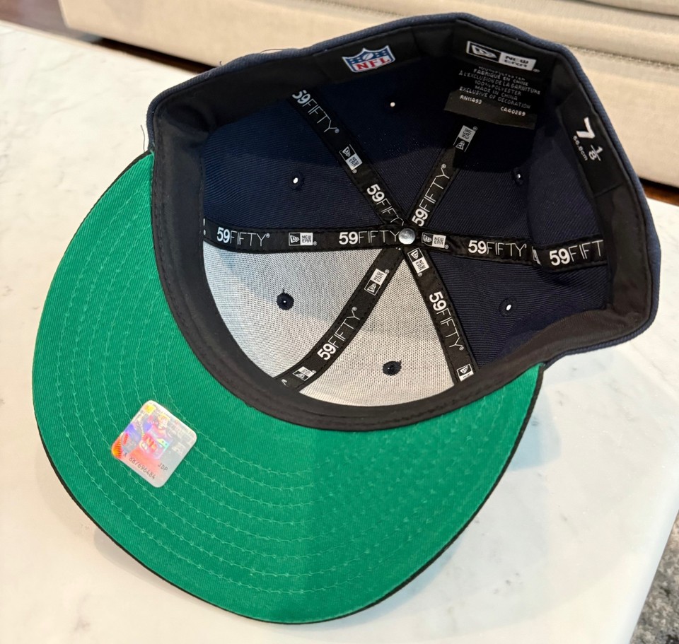 NWT New Era 59fifty Houston Texans Interlock Logo Sz 7 1/8 NFL Shield ...