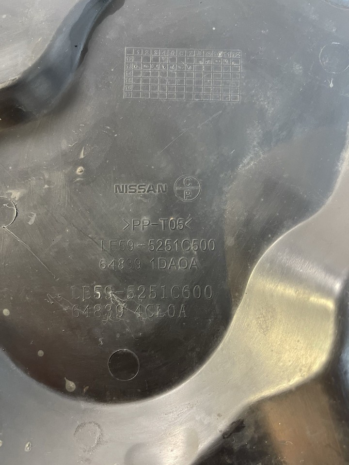 Front Driver Lower Engine Splash Shield for Nissan Rogue 2008-2015 ...