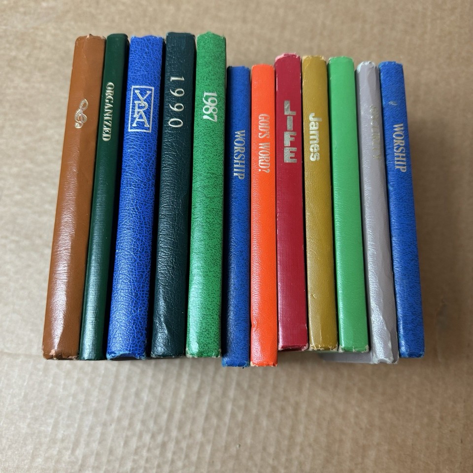 Lot of 12 Jehovah's Witnesses Books Hardcover Vintage Watch Tower | eBay