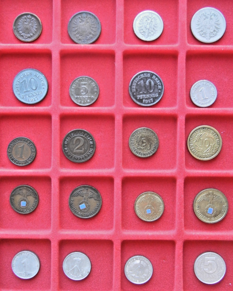 100 Jahre Deutsche Münzen, von Kaiserreich bis DDR | eBay.de