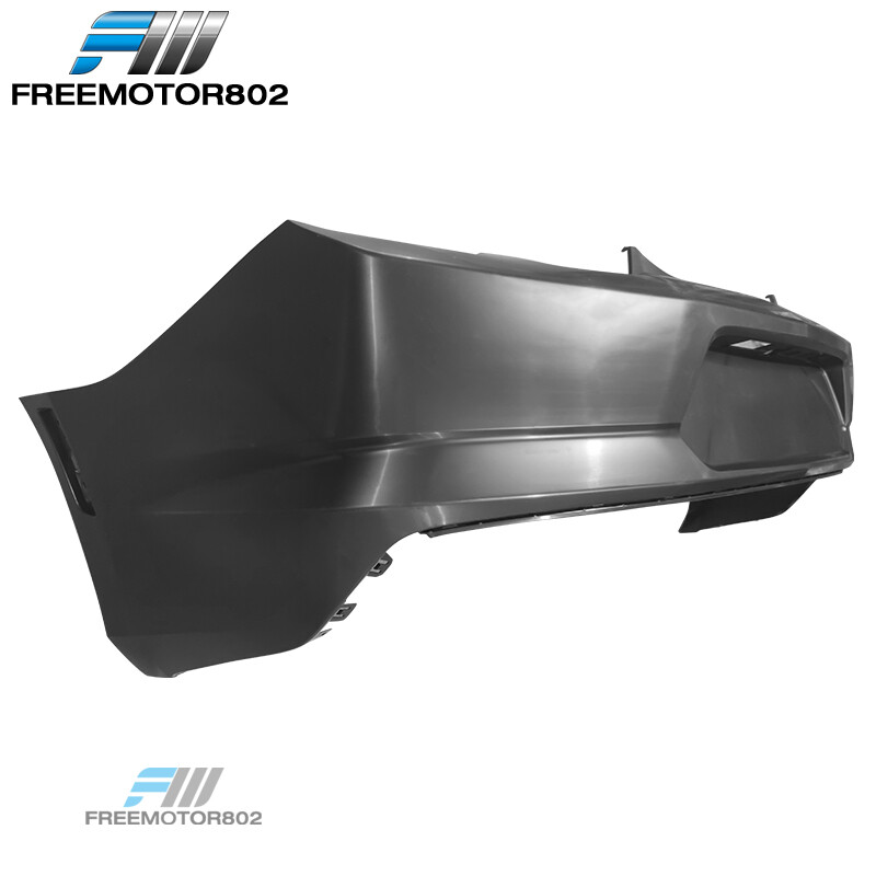 For 19-24 Camaro OE Style Rear Bumper Cover Replacement w/ Gloss Black ...