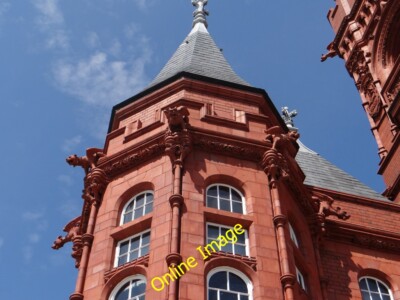 Photo 6x4 Gargoyles on the Pierhead Cardiff/Caerdydd c2014 | eBay