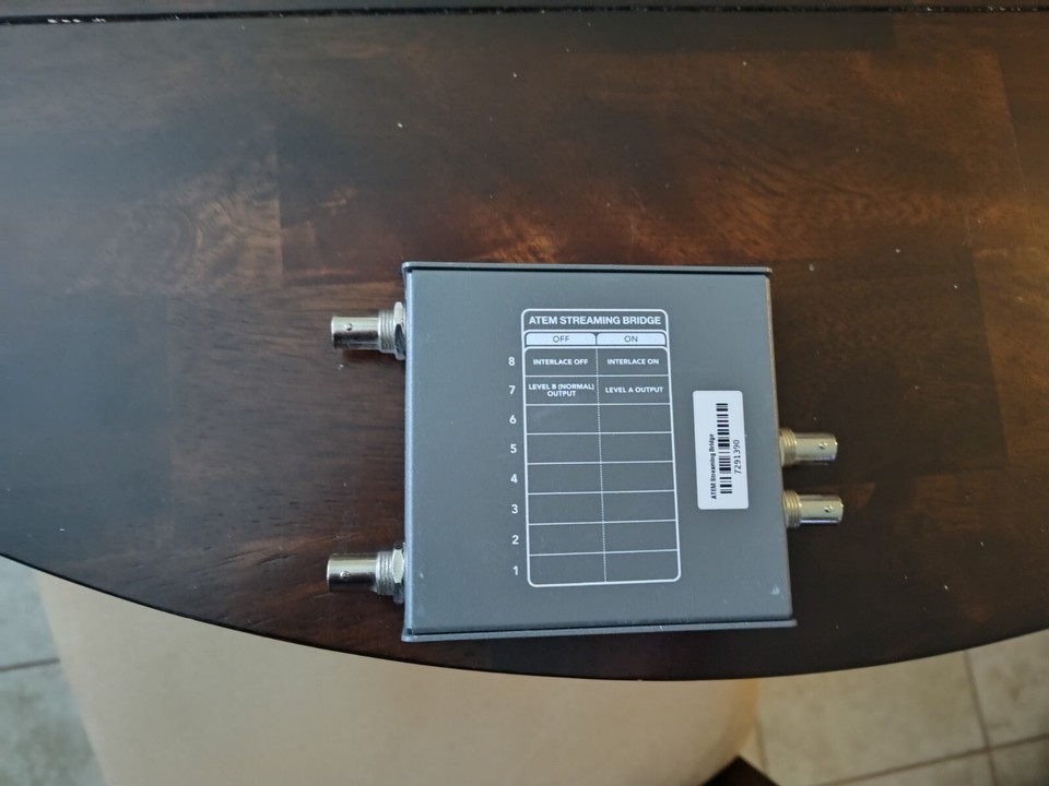 Blackmagic Design ATEM Streaming Bridge for use with ATEM Mini Pro ...