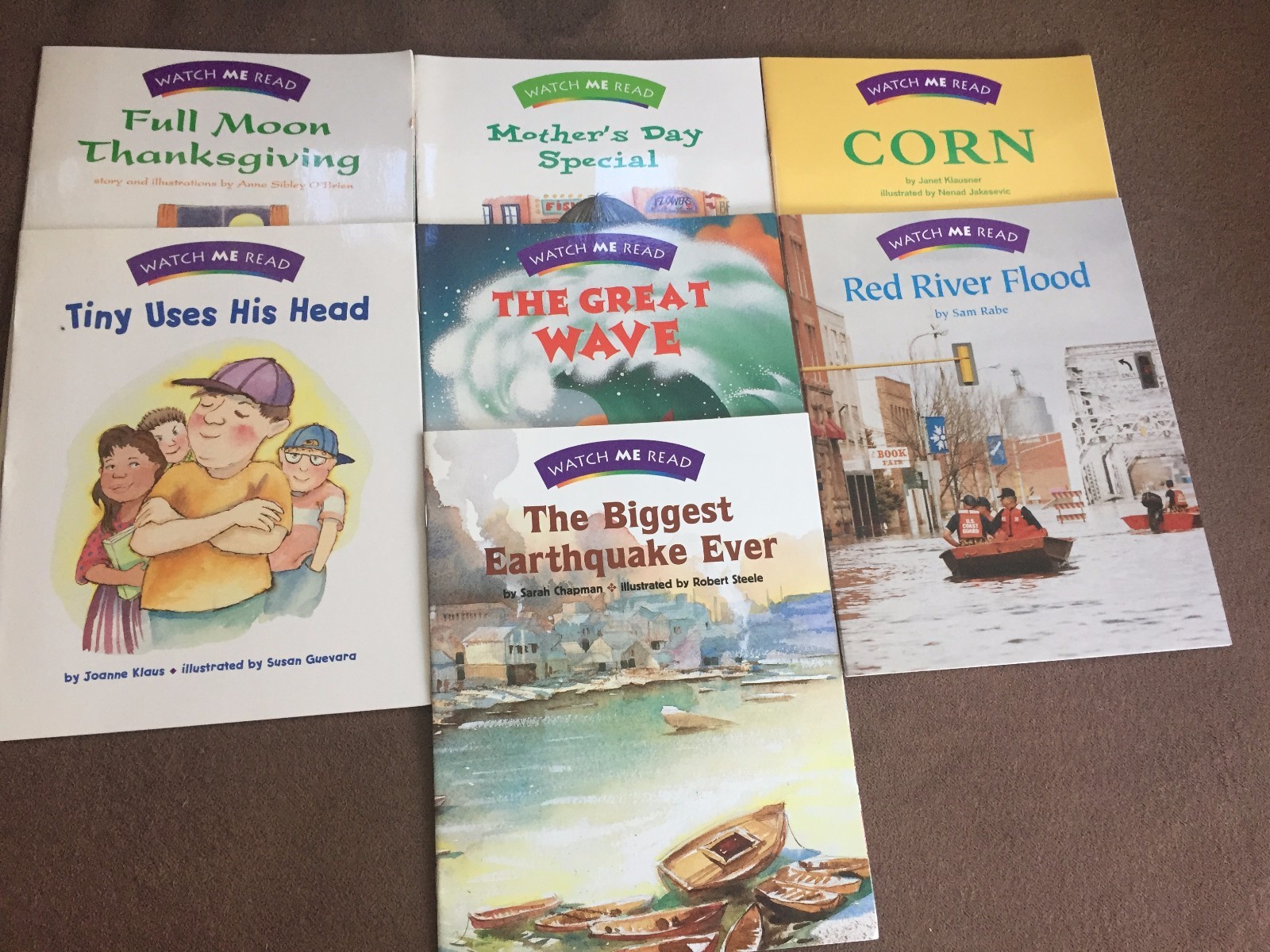 7 PC Lot Invitations to Literacy-Watch Me Read Grade 1 Illustrated Free ...