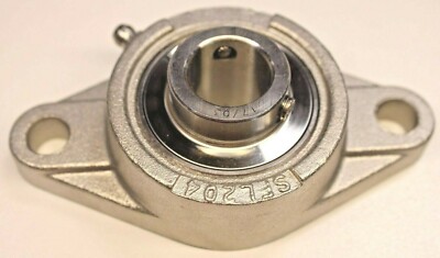 Premium SUCSFL204 | Stainless Steel UCFL204 2-Bolt Flange Unit 20MM ...