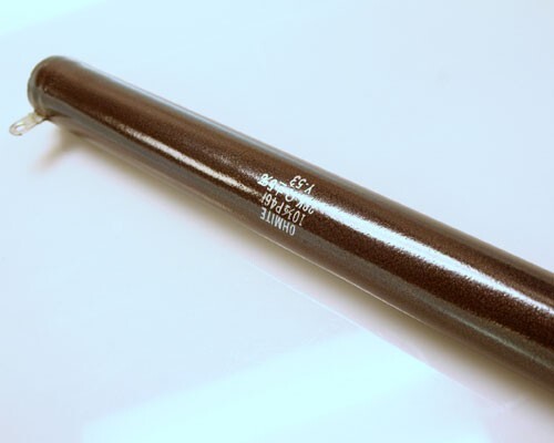 LOT OF TEN 101/2P46F-28K-5% OHMITE RESISTOR 28 KOHM 225W 5% WIREWOUND ...