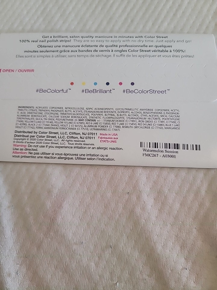 Color Street Watermelon Session | eBay